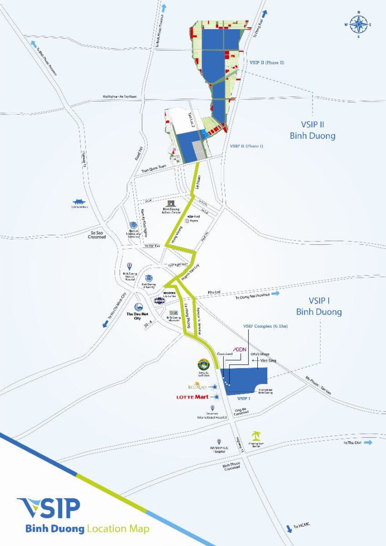 VSIP 1 Industrial Park Project Overview – Trung tâm Bất động sản Việt Nam
